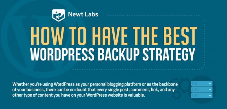 How To Have The Best WordPress Backup Strategy (Infographic)