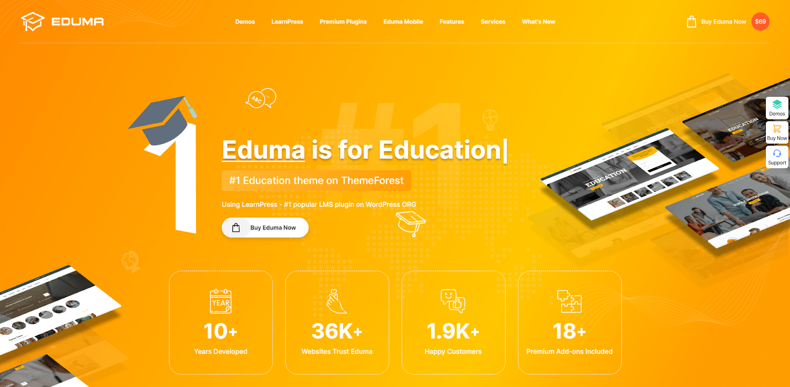 The Best WordPress Theme for Online Courses To Use is...